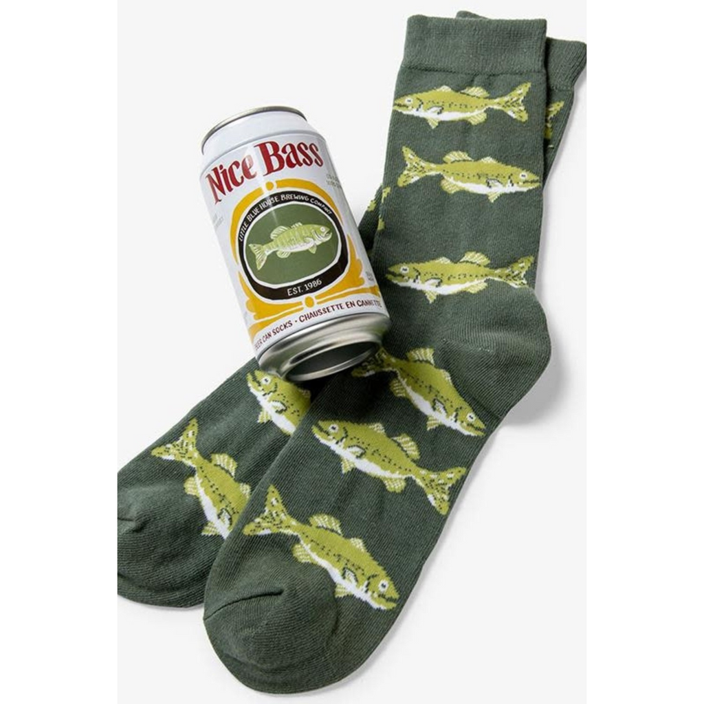 Little Blue House Beer Can Socks *Final Sale* – Molly Malone's Boutique